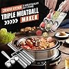 Amazon.com: Meatball Maker Stainless Steel Meatball Mold Meatball ...