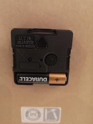 Standard UTS German Euroshaft Battery Clock Mechanism IEC R6+ Black ...