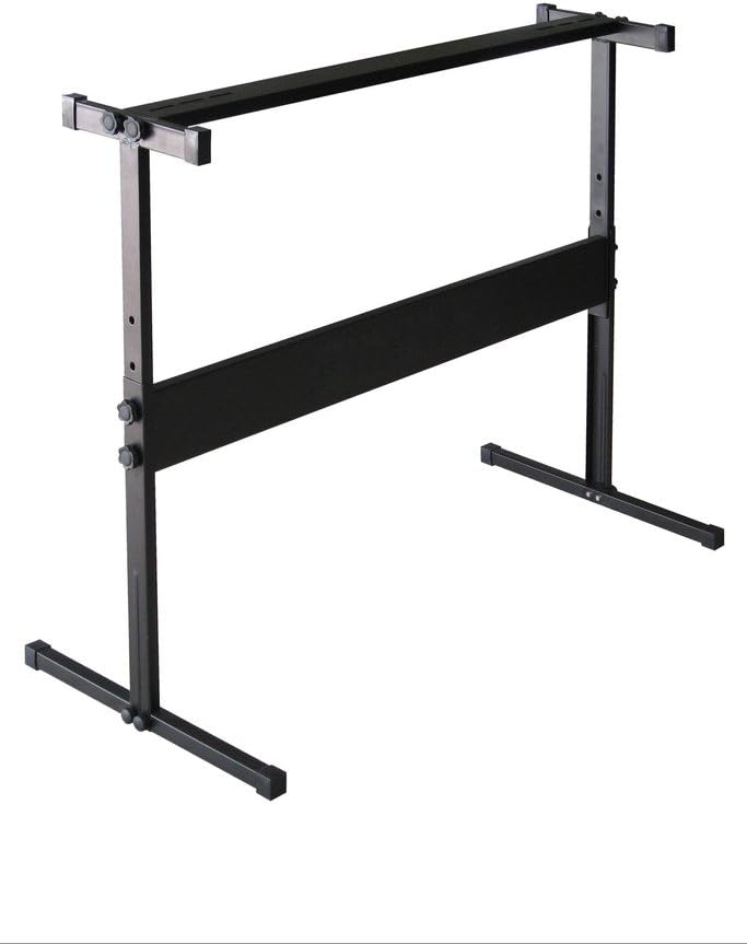 Amazon.com: Adjustable Height Keyboard Piano H Stand - Black : Musical ...