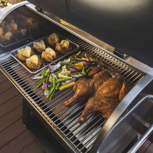 recteq Deck Boss RT-590 Wood Pellet Smoker Grill + Grilling Basics ...