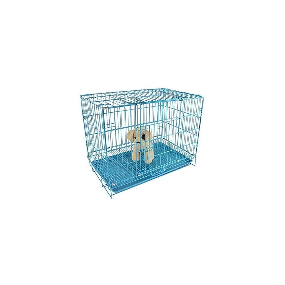 KittuPet Dog Cage - Blue Color Powder Coated, Single Nepal | Ubuy