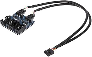 Computer PCB Board Chipset Enhanced Extender Expansion PC Case Internal ...