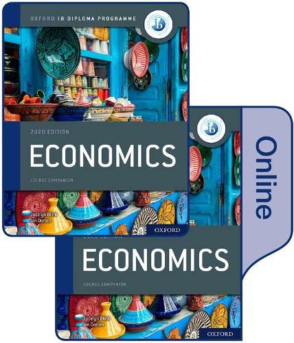 Economics Course Book Pack 2020 Edition: Student Book with Access Code ...