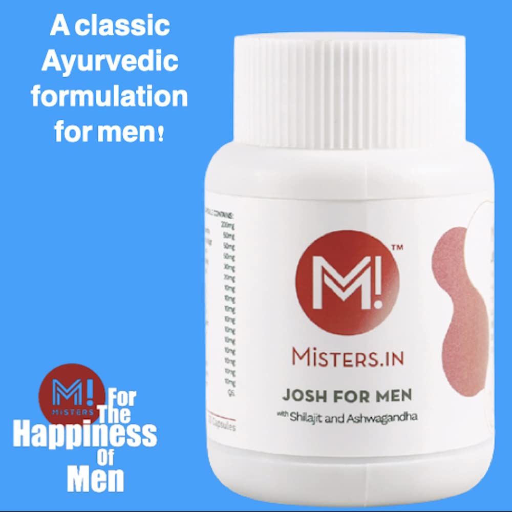 Buy Misters Josh for Men with Pure Shilajit, Ashwagandha and 14 more ...
