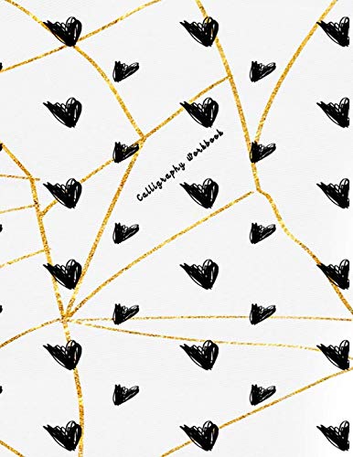 Calligraphy Workbook: Slant Graph Paper Grid Blank Lined Creative ...