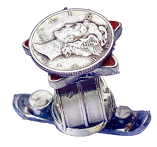 Amazon.com: SlideWinder SILVER-LIBERTY STAR ring (super-premium) for ...