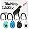 Diyife Dog Clicker, [4 PCS, Multi-Color] Dog Training Clicker with ...