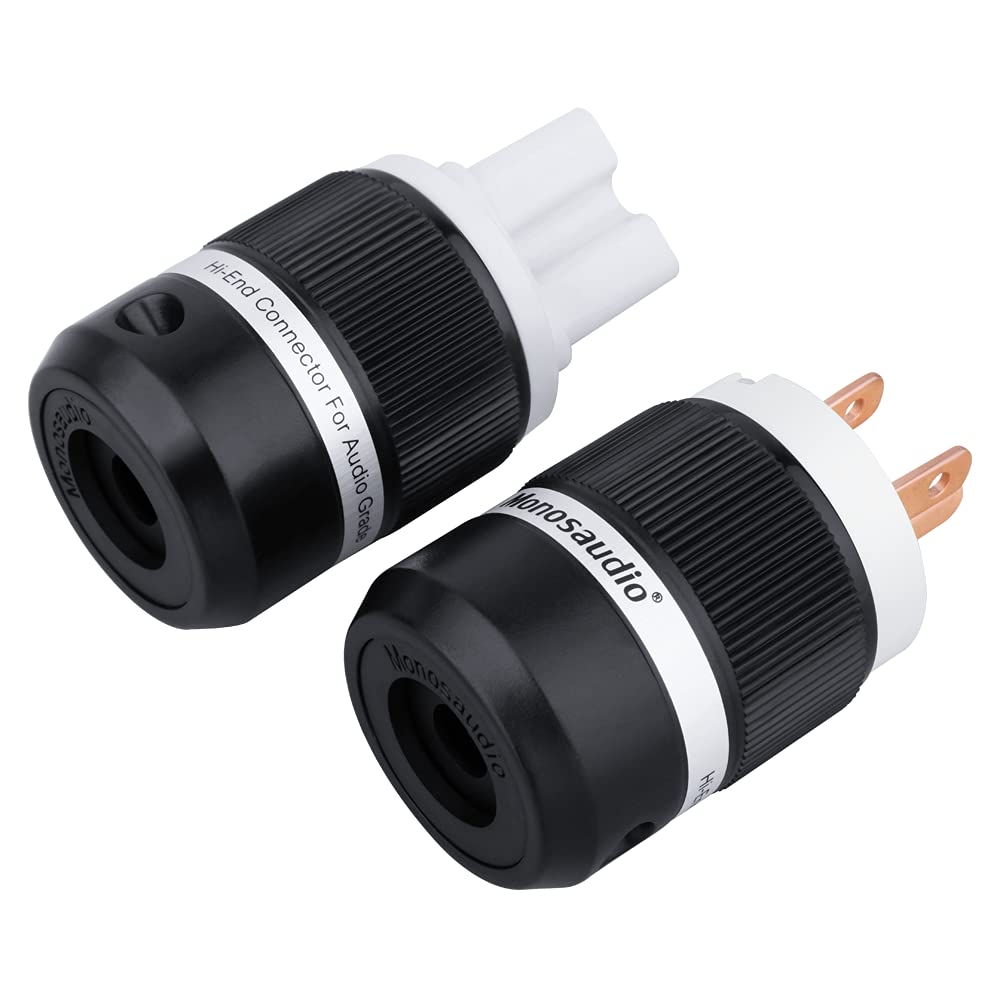 Buy Monosaudio HiFi Power Plug Pure Copper 15A/125V 10A/250V IEC C13 ...