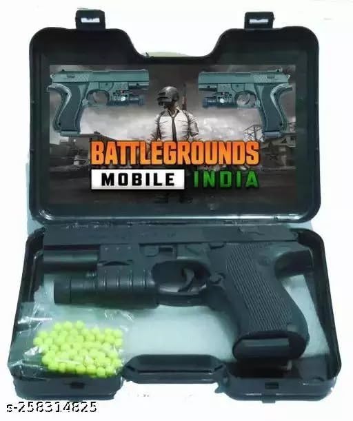 Mayank & Company 2 in 1 Air Pistol Toy Gun PUBG Mouser Pistol Gun with ...