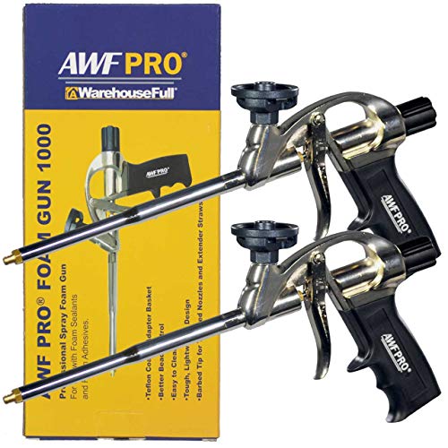 AWF PRO Foam Gun - AWF 1000, PTFE Non Stick Coated Spray Foam Gun ...