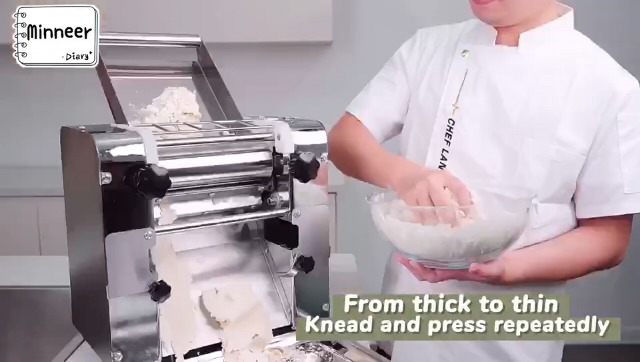 Watch Minneer Electric Commercial Pasta Maker Machine on Amazon Live