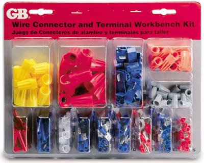 Gardner Bender TK-500 Solderless Terminal & Wire Connector Kit, 247-Pc ...