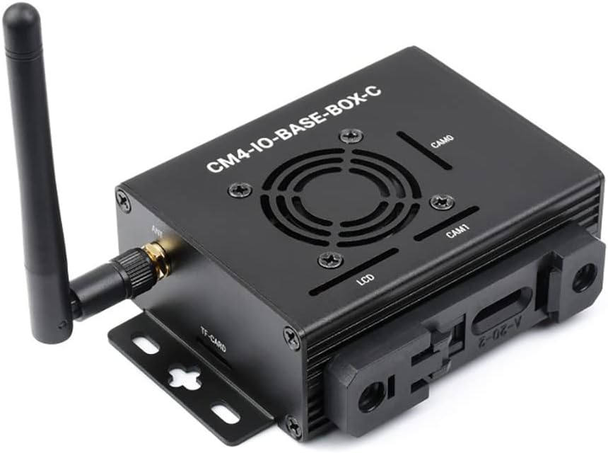 Amazon.com: CM4-IO-BASE-C Mini Base Board Mini-Computer with Metal Case ...