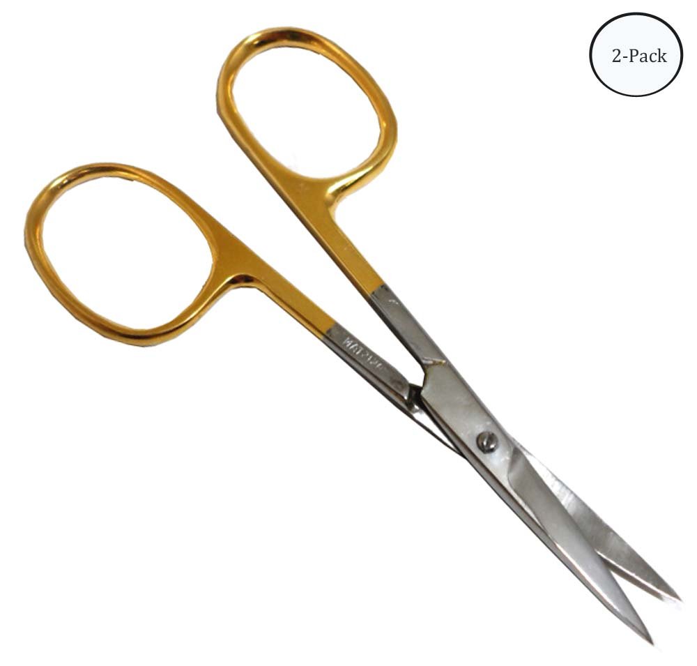 Amazon.com: ToolUSA (2 Pack) 3.5" (8.9 cm) Gold Plated Stainless Steel ...