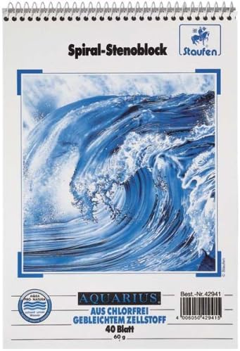 Shorthand Notebook A5 Spiral 40Bl-Pack of 20 : Amazon.co.uk: Stationery ...