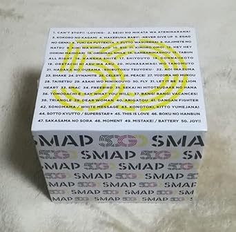 Amazon.co.jp: 未開封 50 GO SMAP 50 SINGLES : おもちゃ