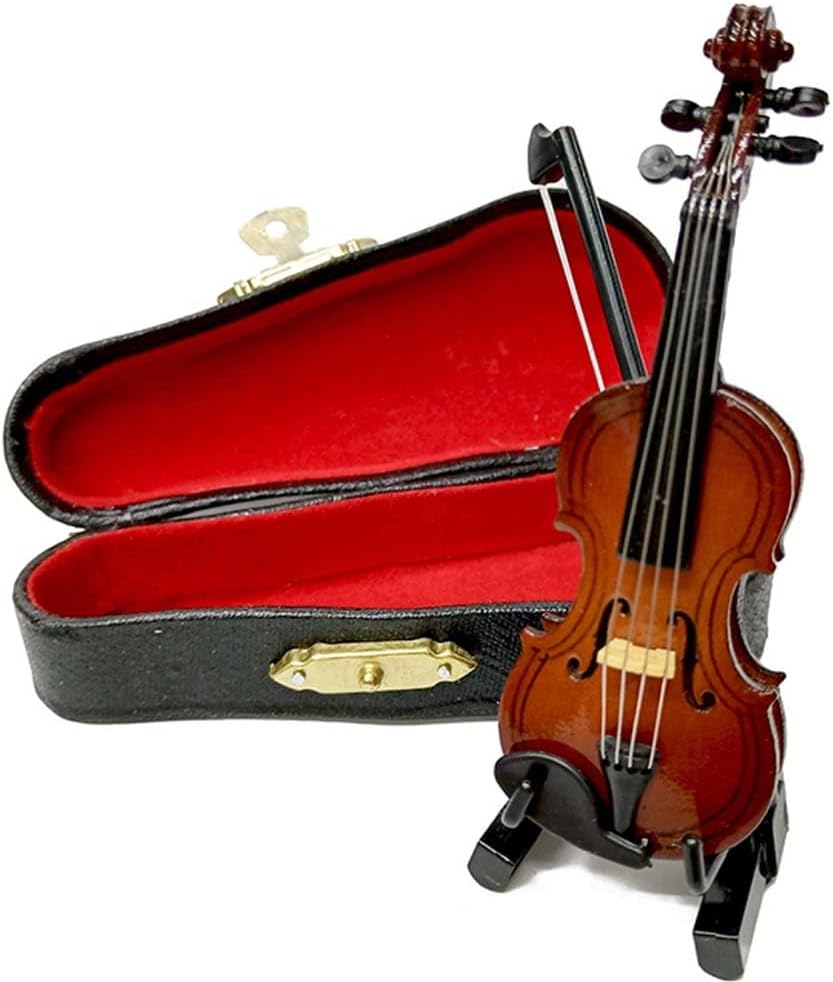 Amazon.com: 2026 New Playable Tiny Violin Figurine with Sound, Worlds ...