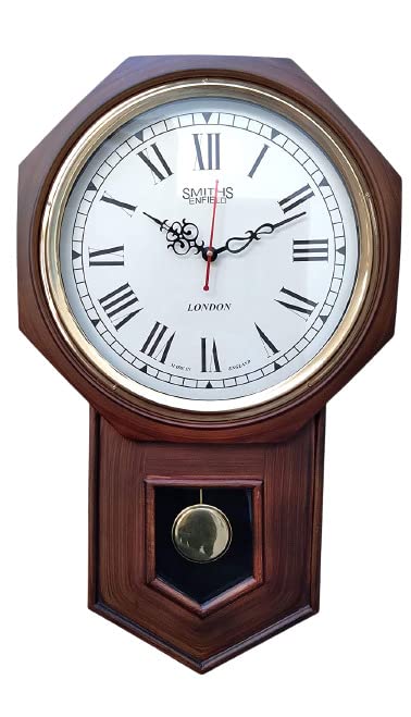 Buy Wooden Big Size Pendulum Wall Clock /Antique Look Pendulum Wall ...