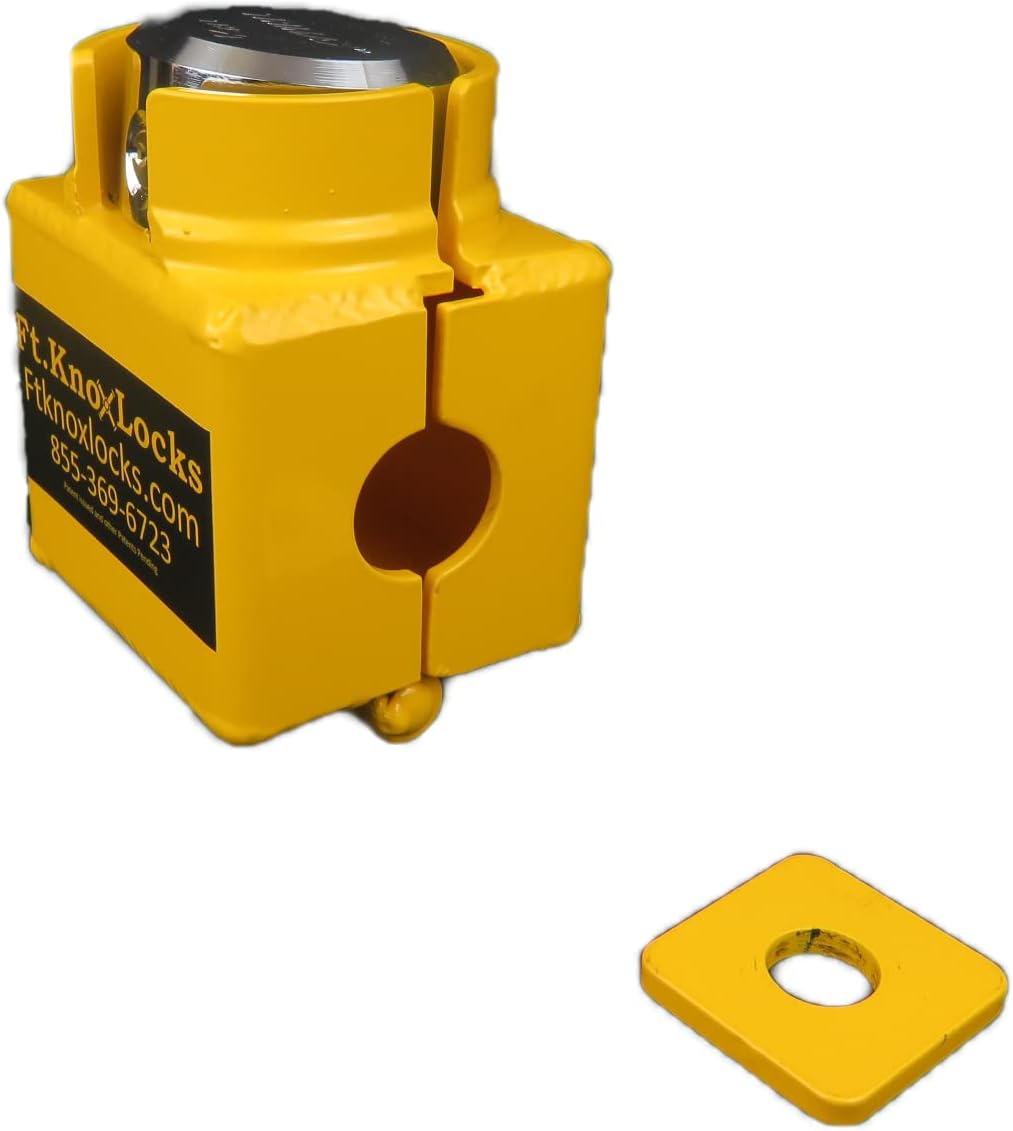 Amazon.com: Gooseneck Set Bolt Lock Includes Trimax Puck Lock : Automotive