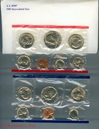 1981 US Mint Set at Amazon's Collectible Coins Store
