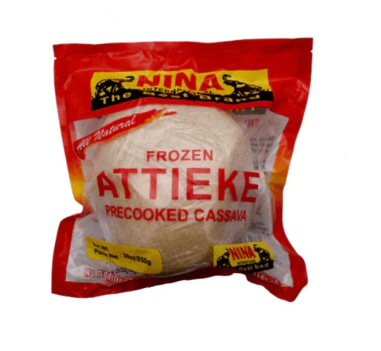 Amazon.com : Nina International Frozen Attieke - Cassava Coucous, 30 Oz ...