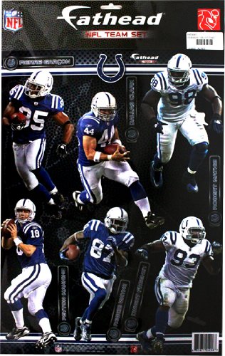 Fathead Indianapolis Colts Team Set Tradeables Wall Graphics : Amazon ...