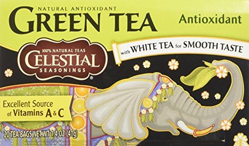 Amazon.com : Celestial Seasonings Green Antioxidant Tea, Contains ...
