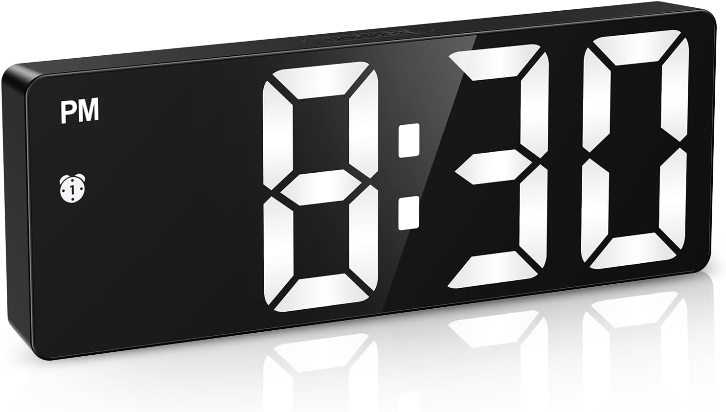 Amazon.com: OQIMAX Digital Clock, Alarm Clocks with 6.5' Large Display ...
