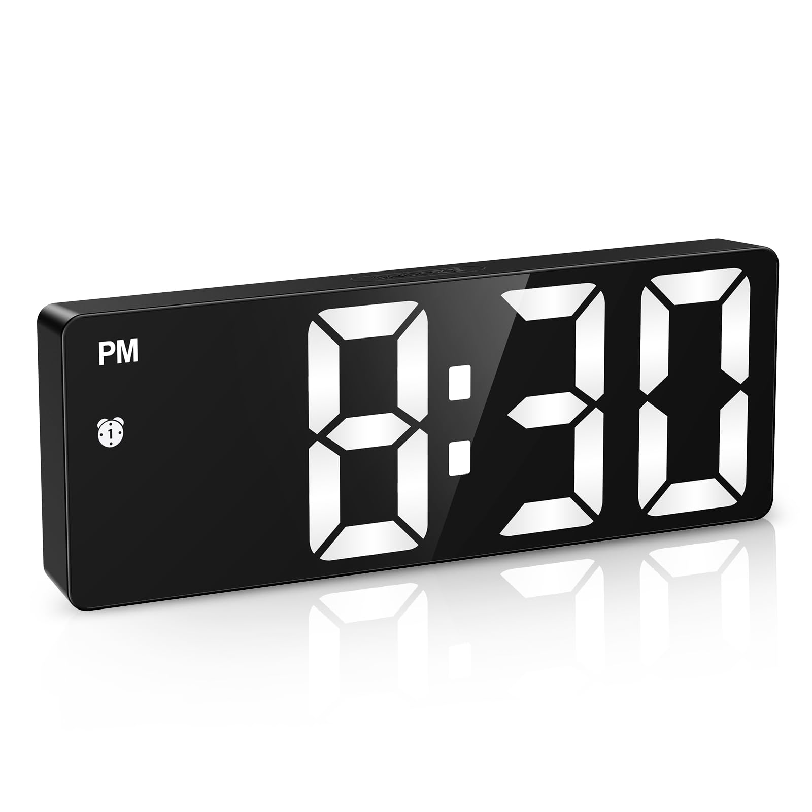 Amazon.com: OQIMAX Digital Clock, Alarm Clocks with 6.5' Large Display ...