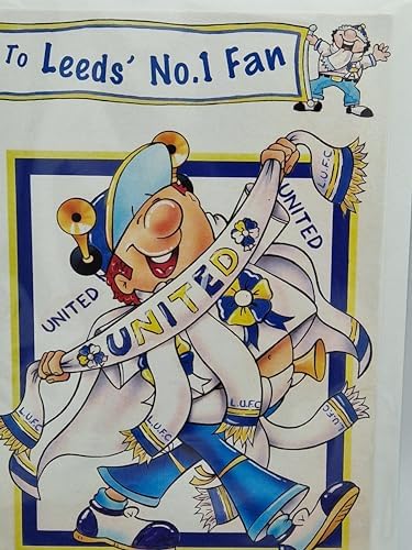 LEEDS NO.1 FAN BIRTHDAY CARD : Amazon.co.uk: Stationery & Office Supplies