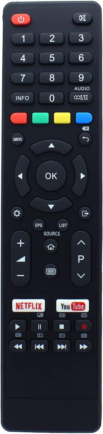 Replacement ATV55UHD Remote Control for Bauhn Kogan JVC Smart TV ...