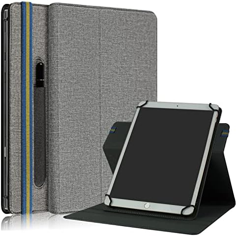 ProCase Universal 9" 10" 10.1" inch Tablet Case, Leather Folio Case ...