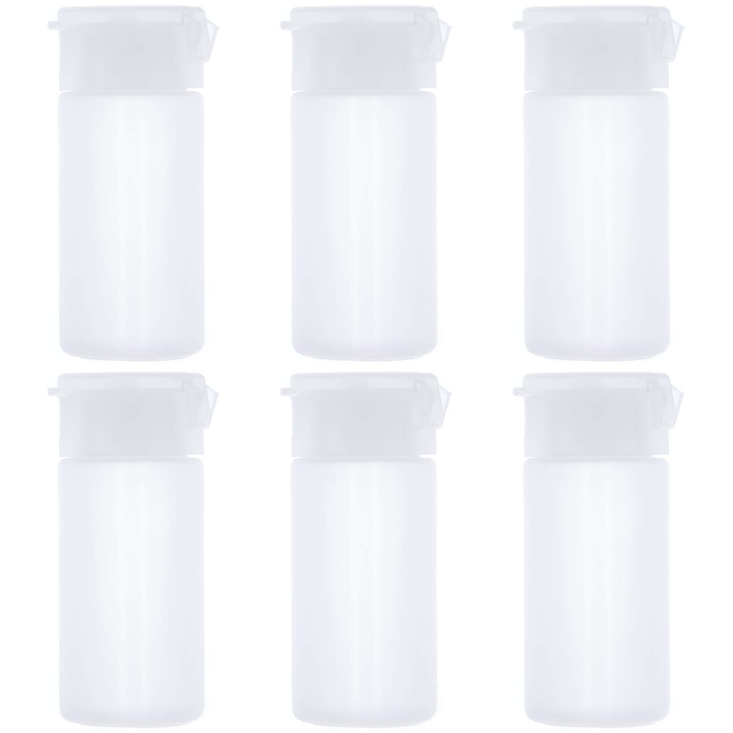 Buy AnFun 6 Pieces 30ml Squeeze Bottles with Flip Lid, 1 oz Travel Size ...