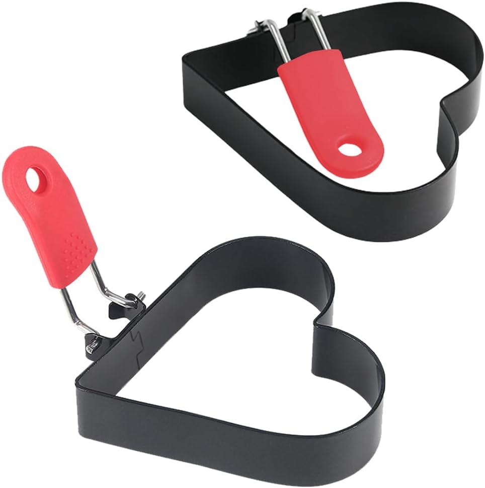 Amazon.com: STIRLEX Silicone Pancake Molds for Heart, Star, Teddy Bear ...