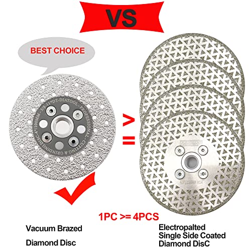 Snapklik.com : Diamond Cutting And Grinding Disc 4 Inch Double Sided ...