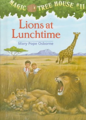 Amazon.co.jp: Lions at Lunchtime (Magic Tree House (R)) : Osborne, Mary ...