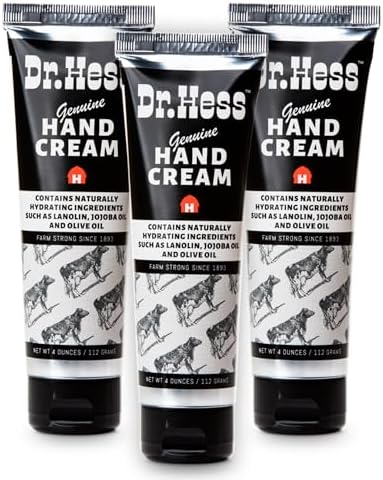Amazon.com : Dr. Hess Genuine Hand Cream, Nourishing & Softening Lotion ...