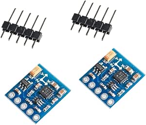 Yiqigou 2 Pcs GY-271 QMC5883L Triple Axis Compass Magnetometer Sensor ...