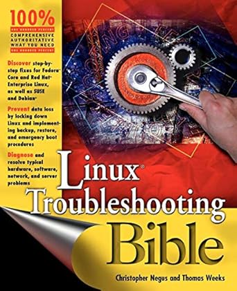 Amazon.com: Linux Troubleshooting Bible: 9780764569975: Negus ...