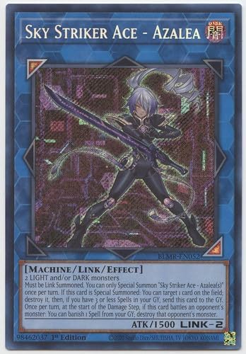 Amazon.com: Sky Striker Ace - Azalea - BLMR-EN052 - Secret Rare - 1st ...