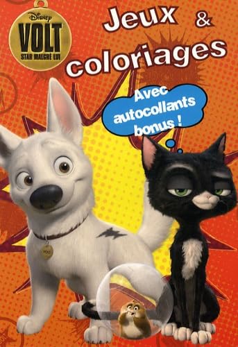 JEUX ET COLORIAGES VOLT : Disney: Amazon.com.tr: Kitap