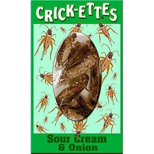 Amazon.com: BicBugs CRICKETS CRICK-ETTES sour cream and onion flavor ...