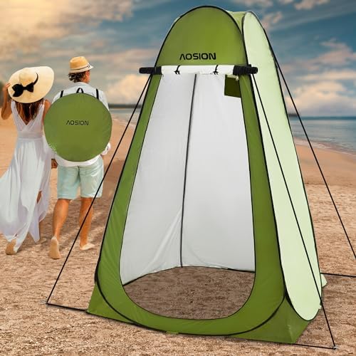 Amazon.com: FUN ESSENTIALS Solar Shower Tent Kit, 2 Pcs, Instant Pop Up ...