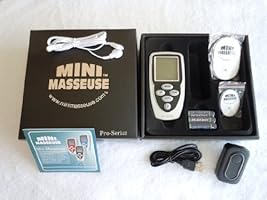 Mini Masseuse Pro Series Hands Free Personal Massager (Colors May Vary ...