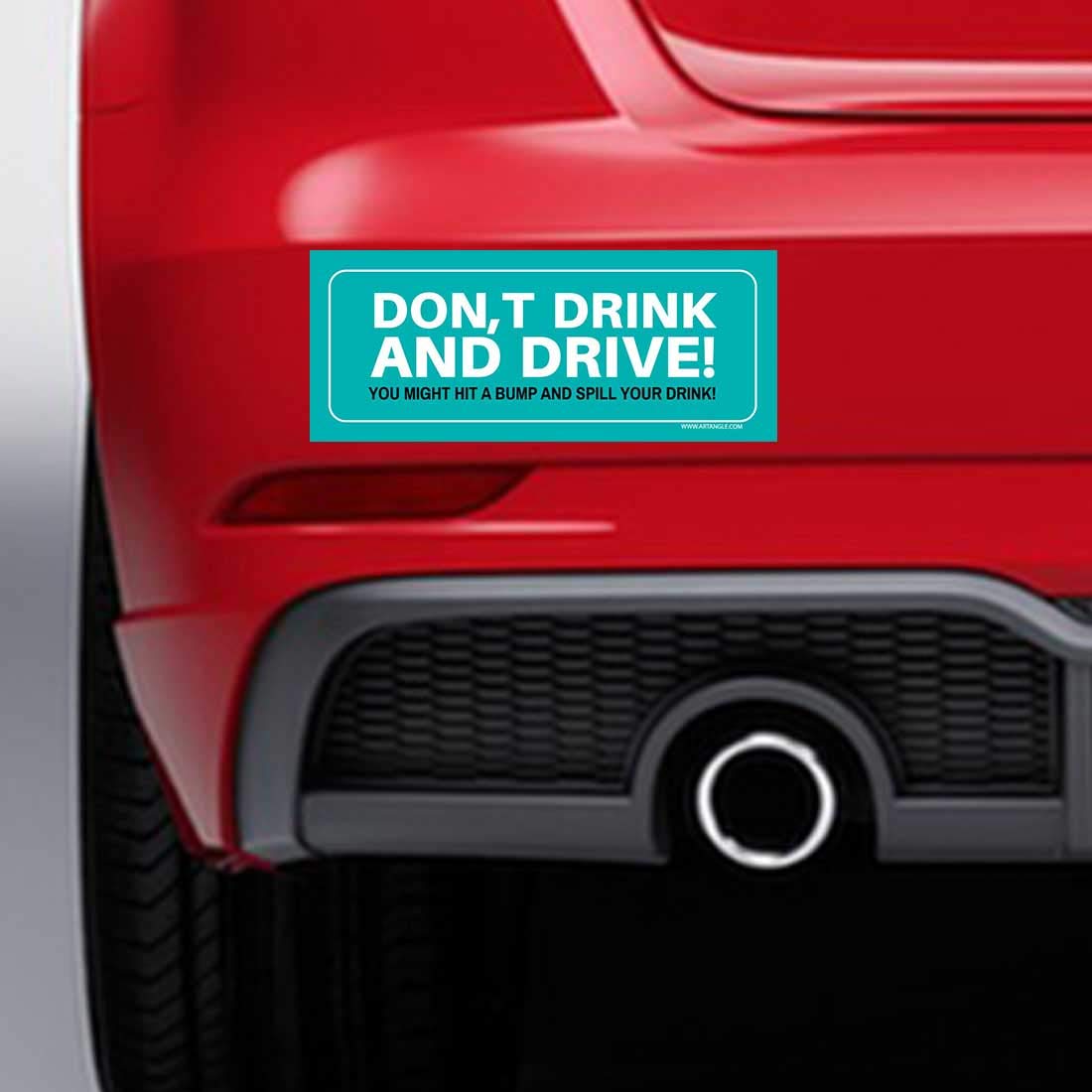 Artangle Vinyl Don t Drink And Drive Car Bike Sticker 8 5 X 3 5 Inches artangle-vinyl-don-t-drink-and-drive-car-bike-sticker-8-5-x-3-5-inches