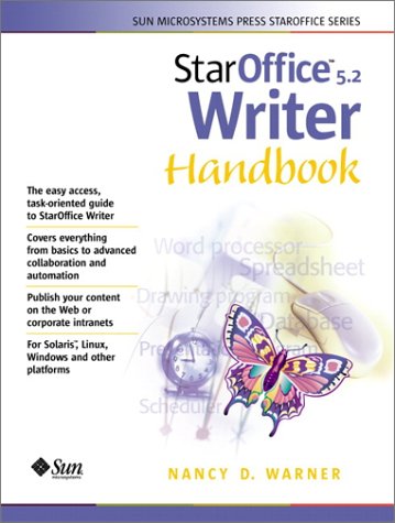 StarOffice 5.2 Writer Handbook: 9780130293862: Computer Science Books ...