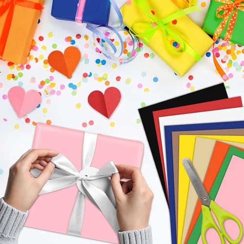 Snapklik.com : Assorted Color Tissue Paper Set 60 Sheets 10 Colors Gift ...