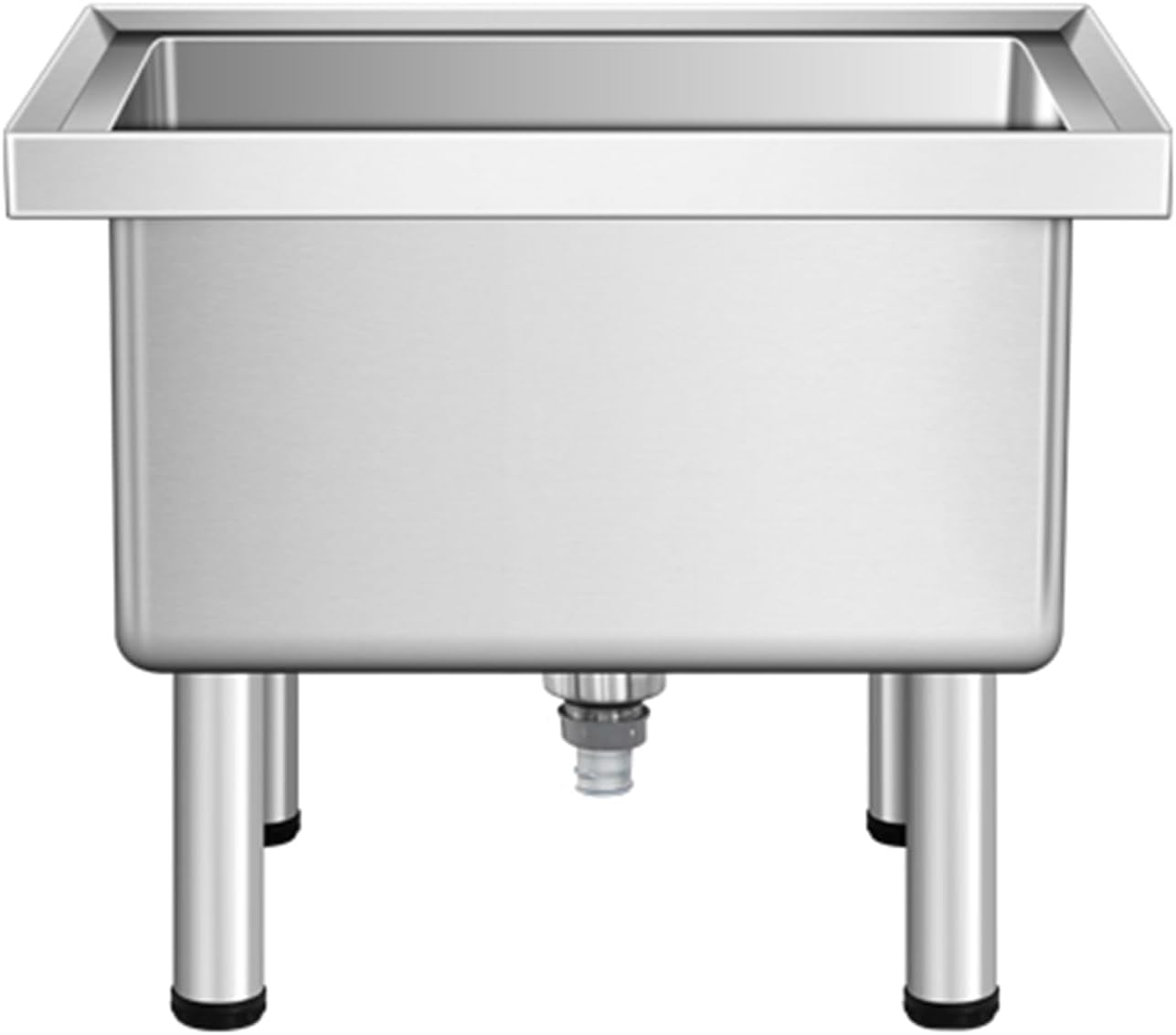 Amazon.com: Commercial Floor Mop Sink, Stainless Steel Mop Service ...