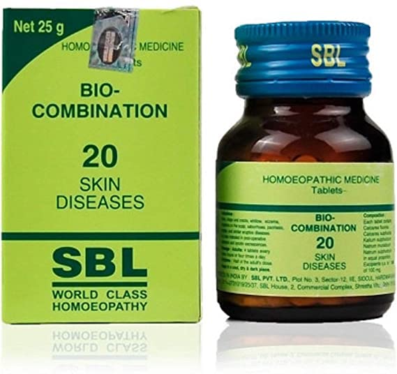 Buy SBL's Bio-Combination 20 No. Tablets - 25 gm (Pack of 3) Online at ...