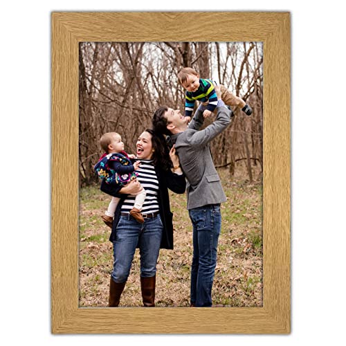 SM Decor Oak A3 Picture Frame – Wall Mounted Photo Frame for Pictures ...